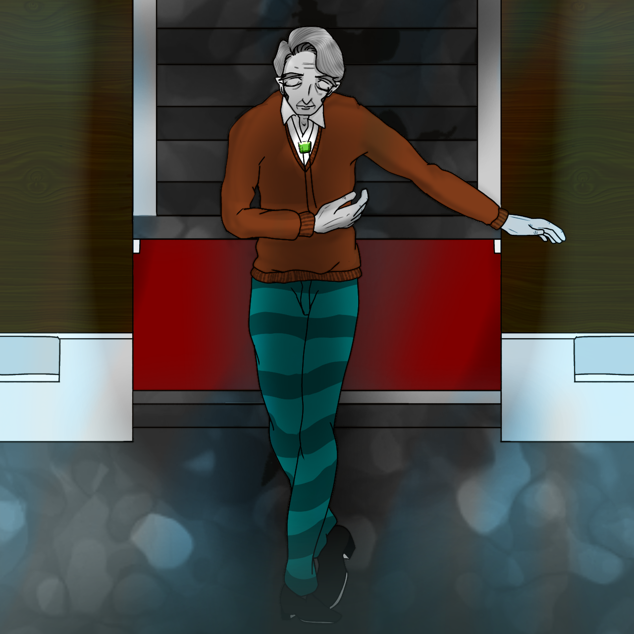 Bow and scrape - ibisPaint