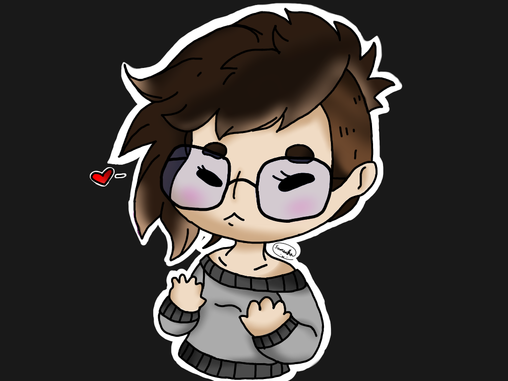 Chibi oc Hipster - ibisPaint