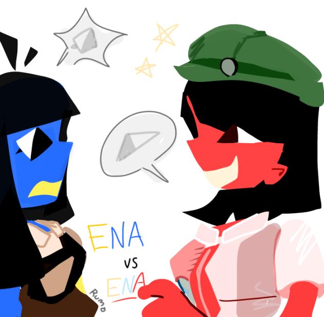 Ena vs ena - ibisPaint
