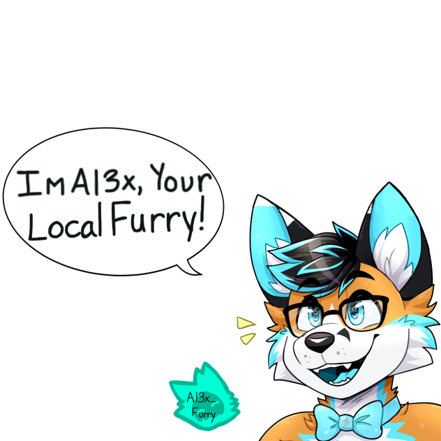 Hey Im Alex Your Local Furry! - ibisPaint