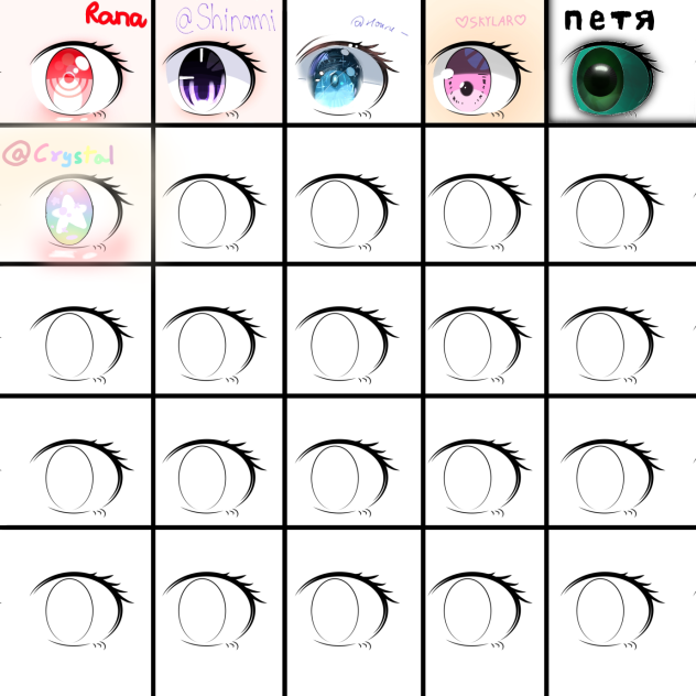 Eye colab - ibisPaint