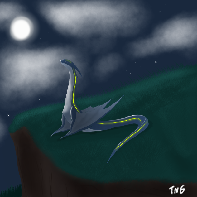 Night Dragon - ibisPaint