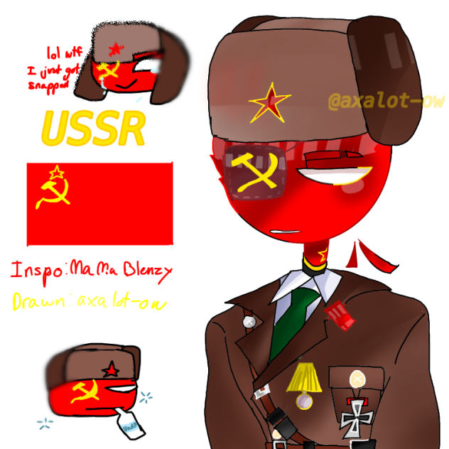 USSR ~ countryhumans - ibisPaint