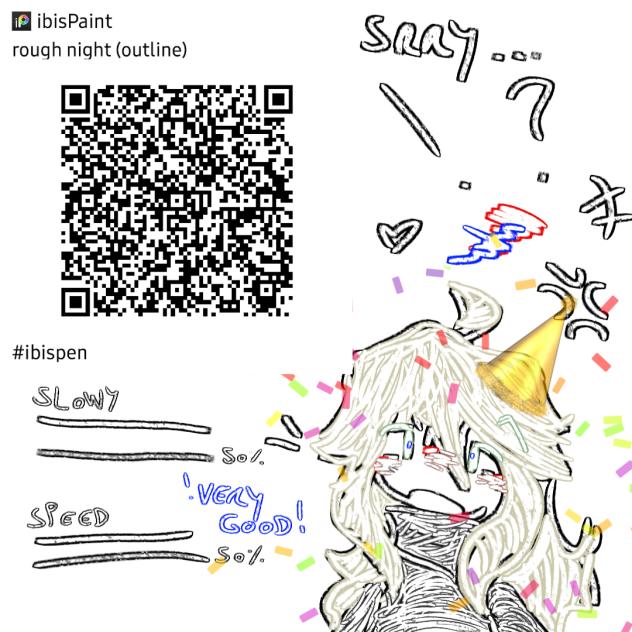 Other QR pencil🎉🎉 - ibisPaint