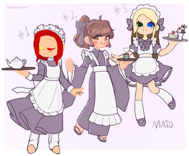 Maid collab - ibisPaint