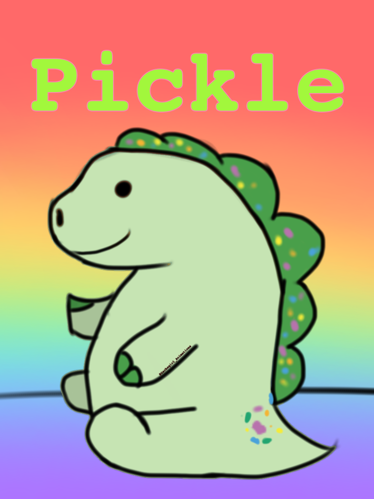 Pickle The Dinosaur - ibisPaint