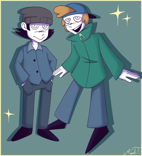 Ross and Robert - ibisPaint
