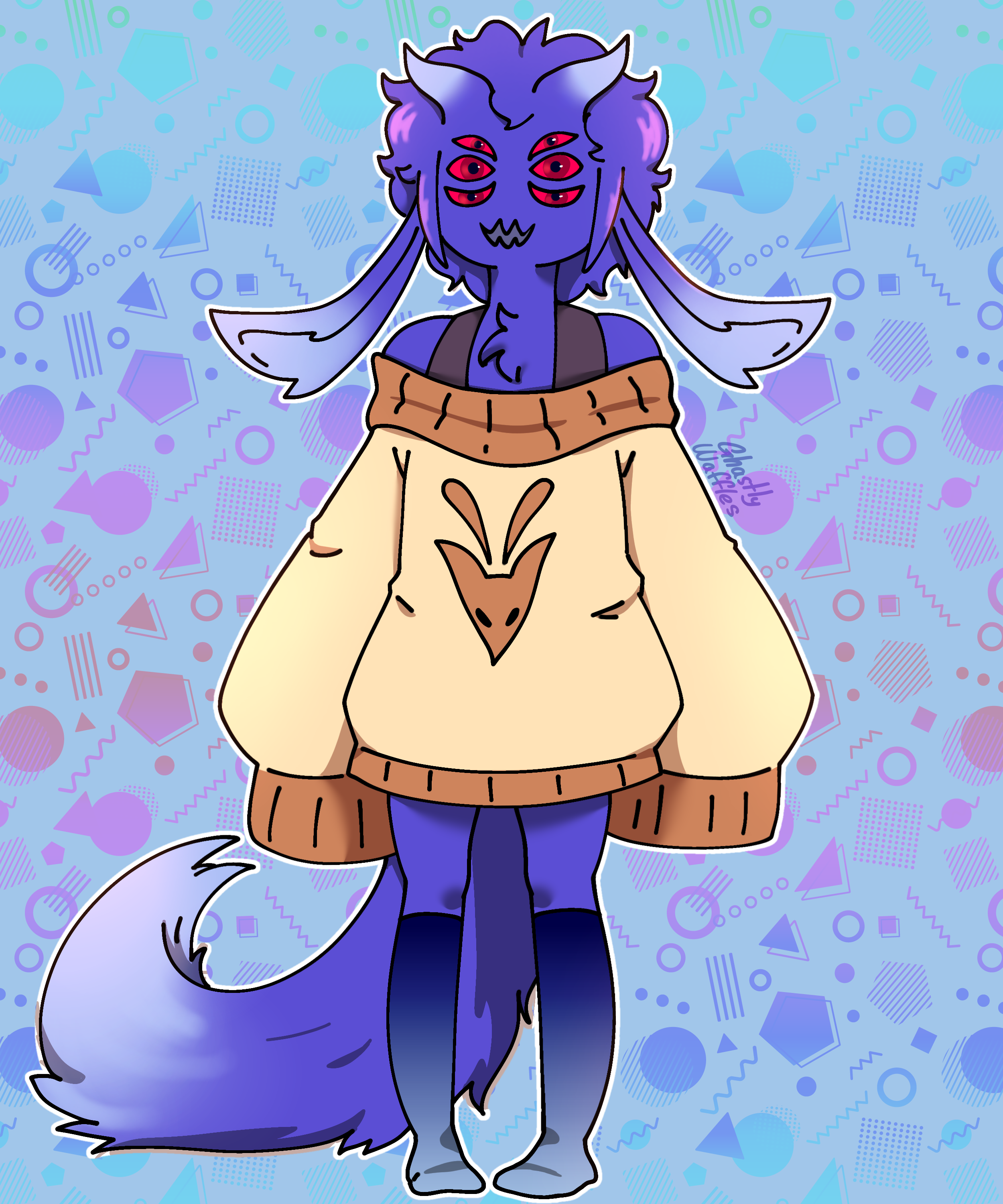 Fluffy Boi - ibisPaint