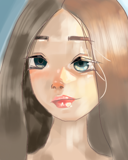 a girl..... - ibisPaint