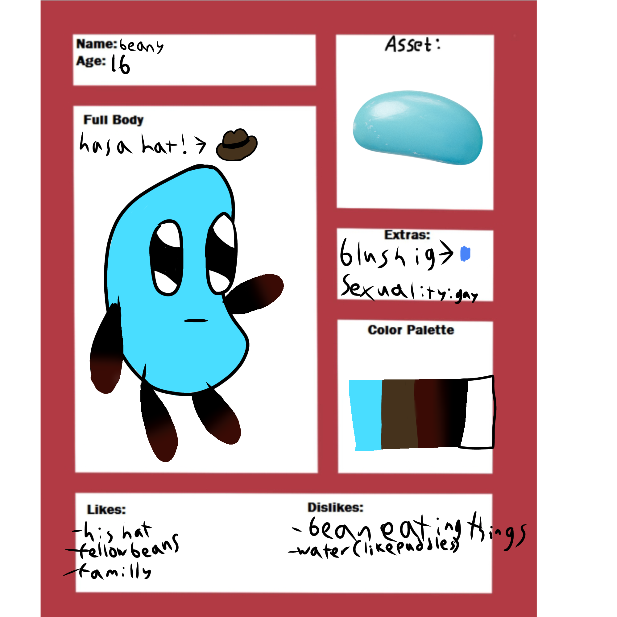 Beany is on yet another object show - ibisPaint