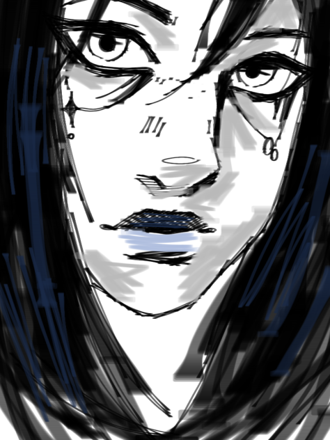 Goth Makeup - ibisPaint