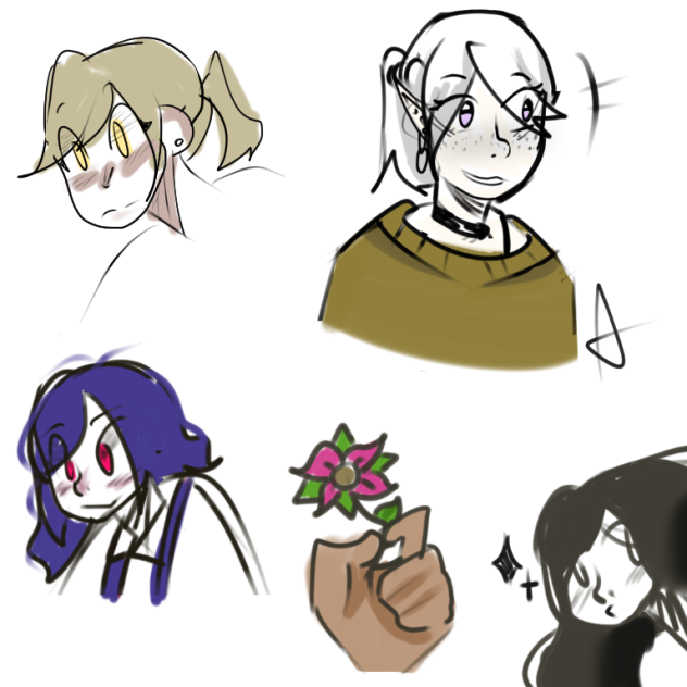 Doodle page #1 - ibisPaint