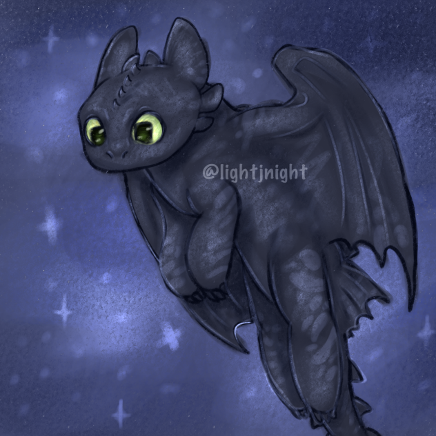 Rocky(Baby Toothless) - ibisPaint