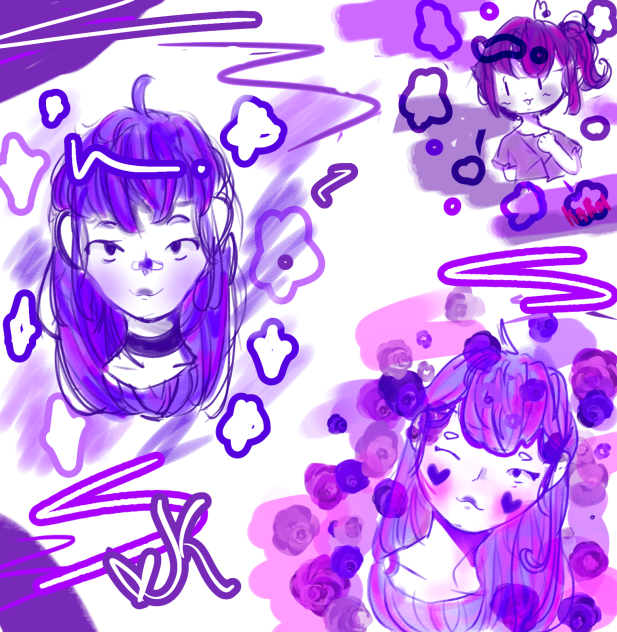Morado (pero no mucho) - ibisPaint
