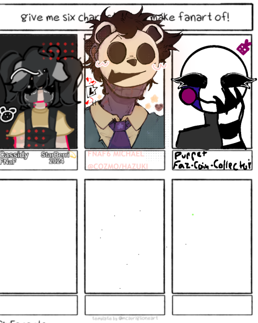 FNAF collab - ibisPaint