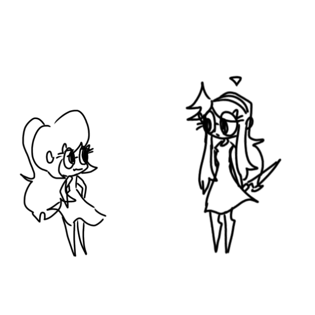 Animations me vs me - ibisPaint