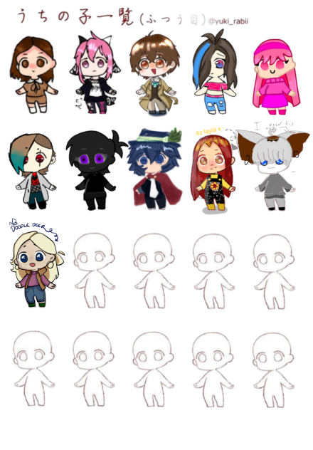 Chibi collab! - ibisPaint