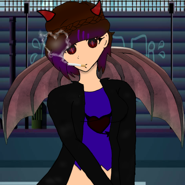 Bad Girl In The Street - ibisPaint