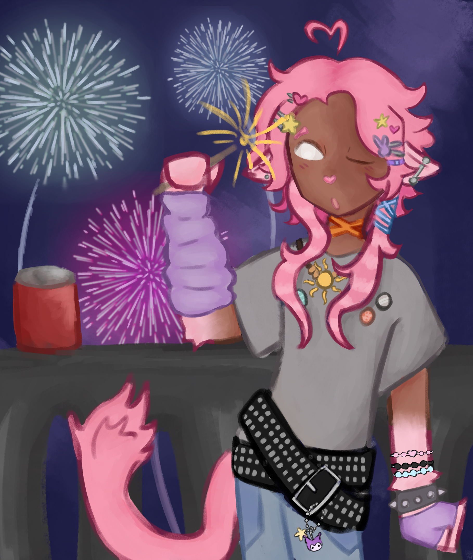 Fireworks - ibisPaint