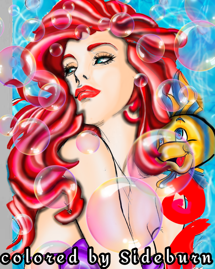 Sexy Ariel - ibisPaint