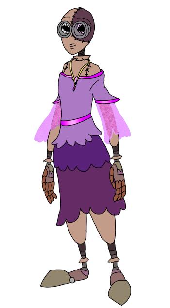 Amber The Stitchpunk (Reformed by Taya) - ibisPaint