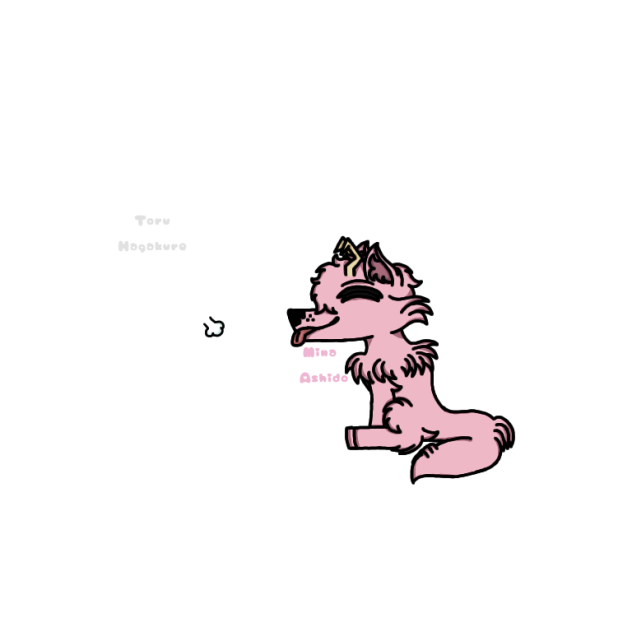 Redraw- Toru and Mina as Wolves Pt. 7 - ibisPaint