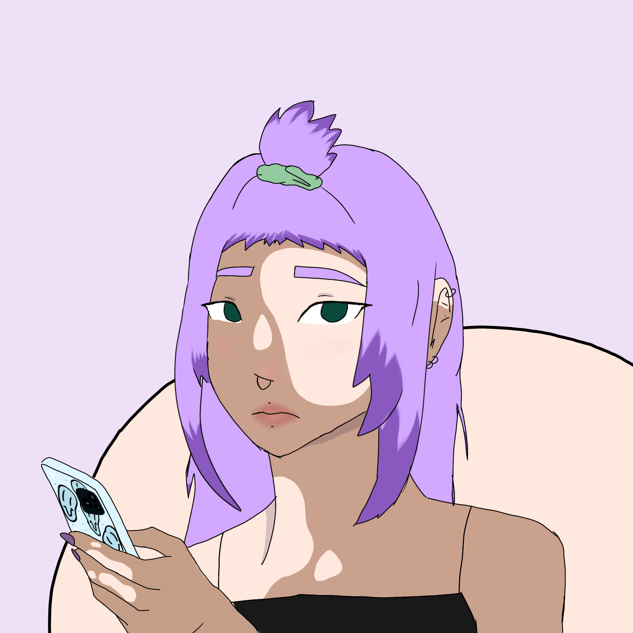 just chilling on ig - ibisPaint