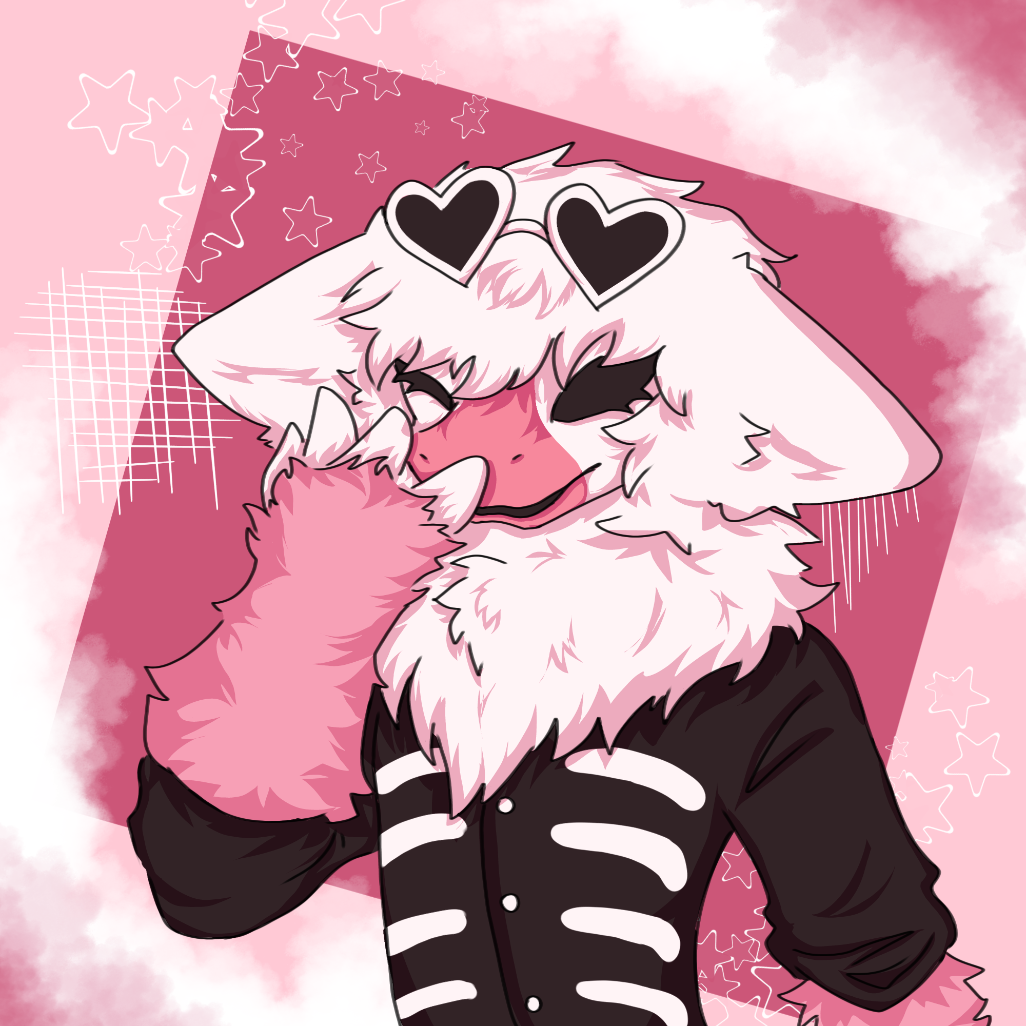 dino mask - ibisPaint