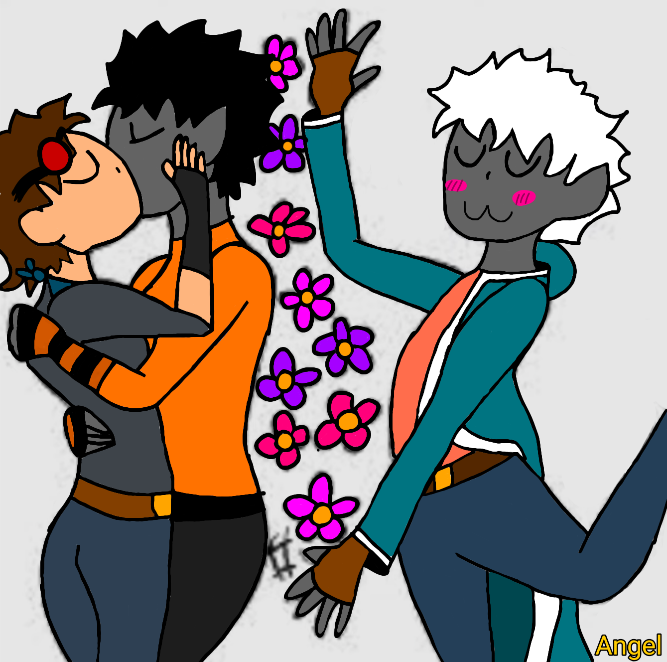 issac is the third wheel. - ibisPaint