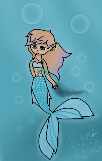 Mako Mermaid - ibisPaint