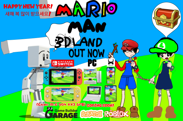 Mario Man 3D Land OUT NOW! - ibisPaint