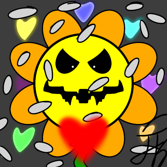 Flowey the Flower - ibisPaint