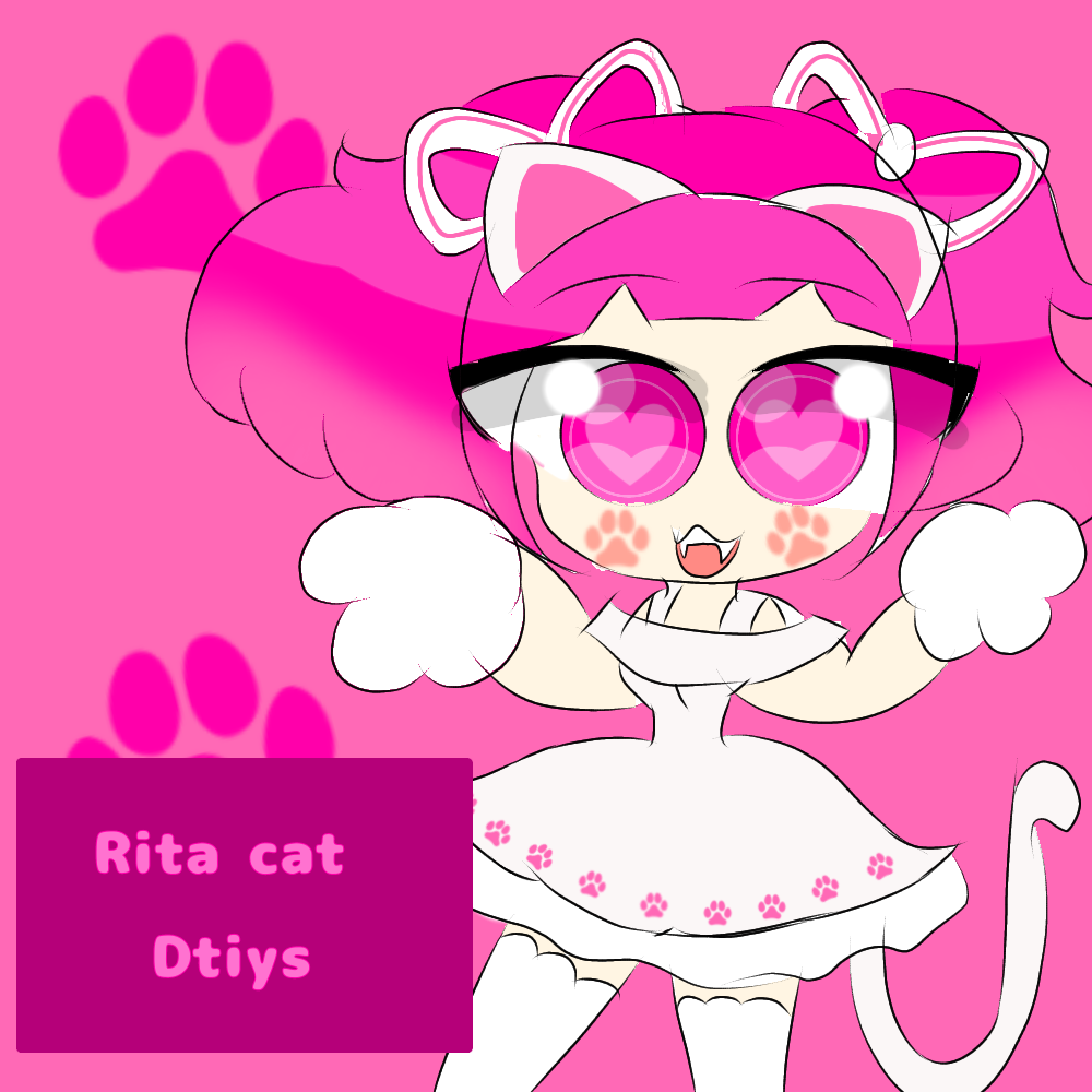 Rita cat Dtiys 💕💥🌸 - ibisPaint