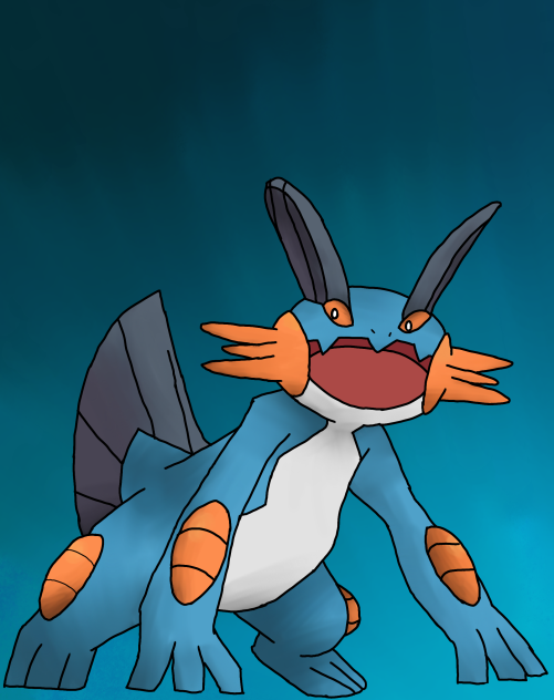 swampert - ibisPaint