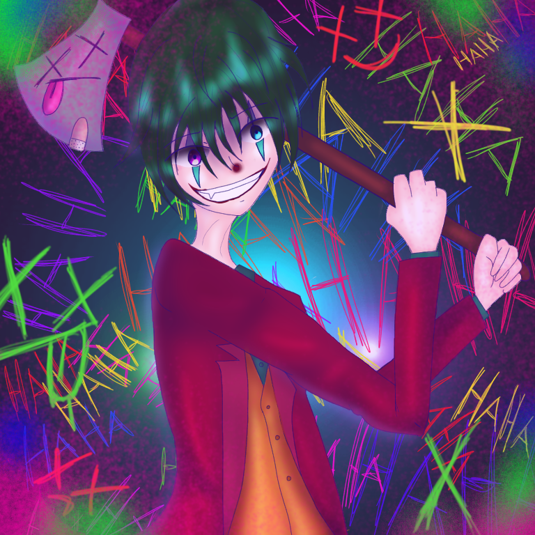 💜WHY SO SERIOUS ( XvX)💚 - ibisPaint