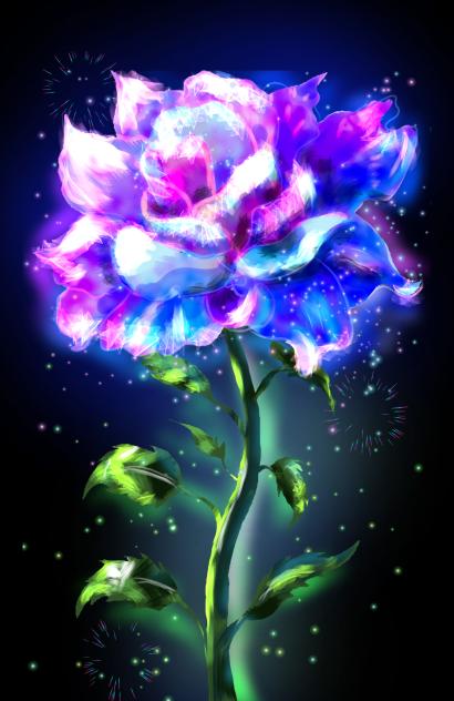 celestial rose - ibisPaint