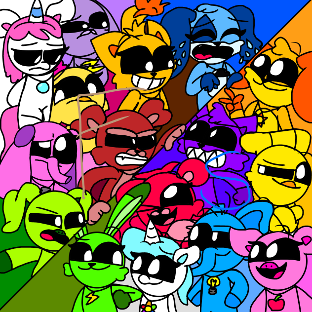 Smiling critters the movie - ibisPaint