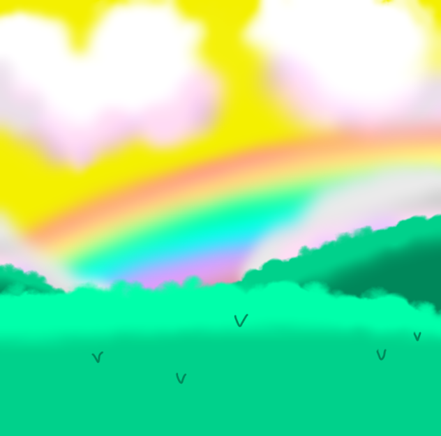 Rainbow 🌈 - ibisPaint