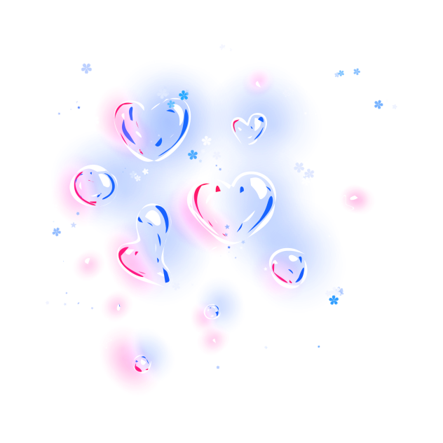 Heart bubbles - ibisPaint