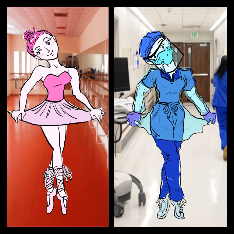 A normal day at work - ibisPaint