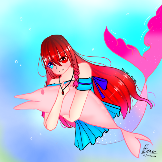 mermaid - ibisPaint