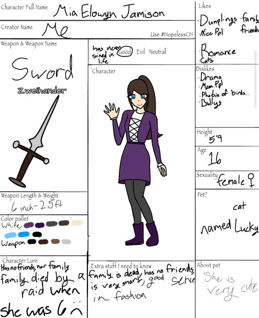 Character for Mercy!!! - ibisPaint