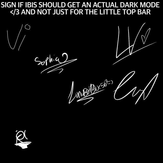 firma pa q ibis paint tenga modo oscuro - ibisPaint