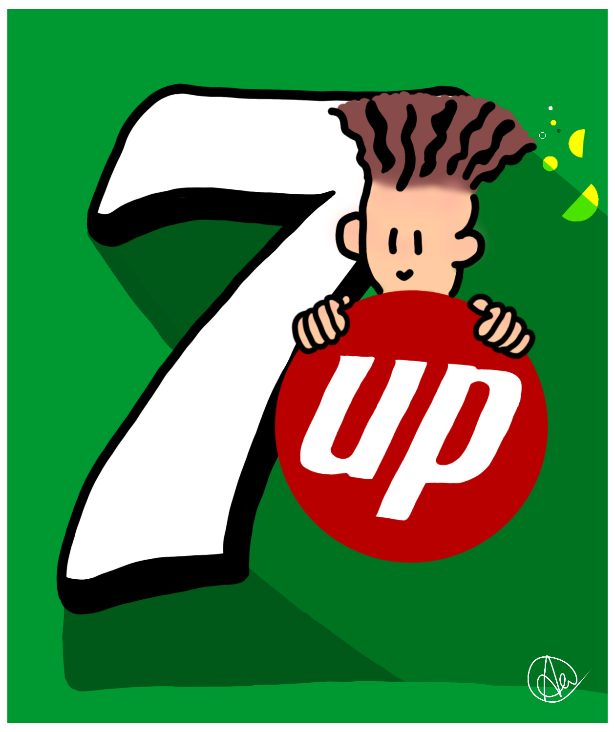 7up Collaboration - ibisPaint