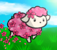 Sakura sheep 🌸 - ibisPaint