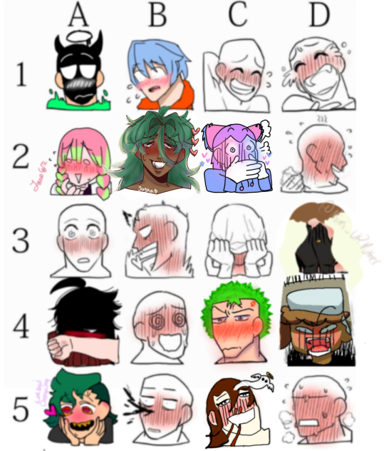 Blushing collab - ibisPaint