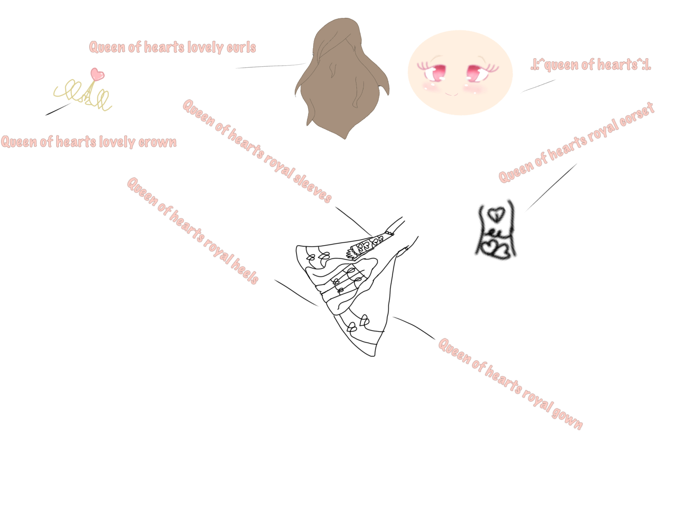 Queen of hearts set for royal high - ibisPaint