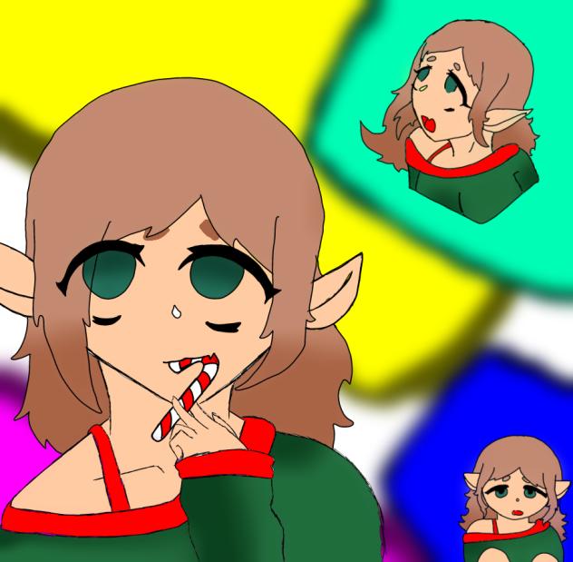 Santa helper - ibisPaint