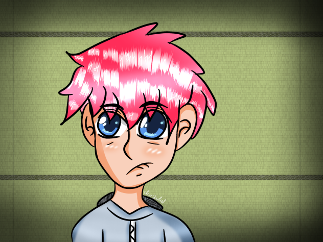 Pink haired Boy! - ibisPaint
