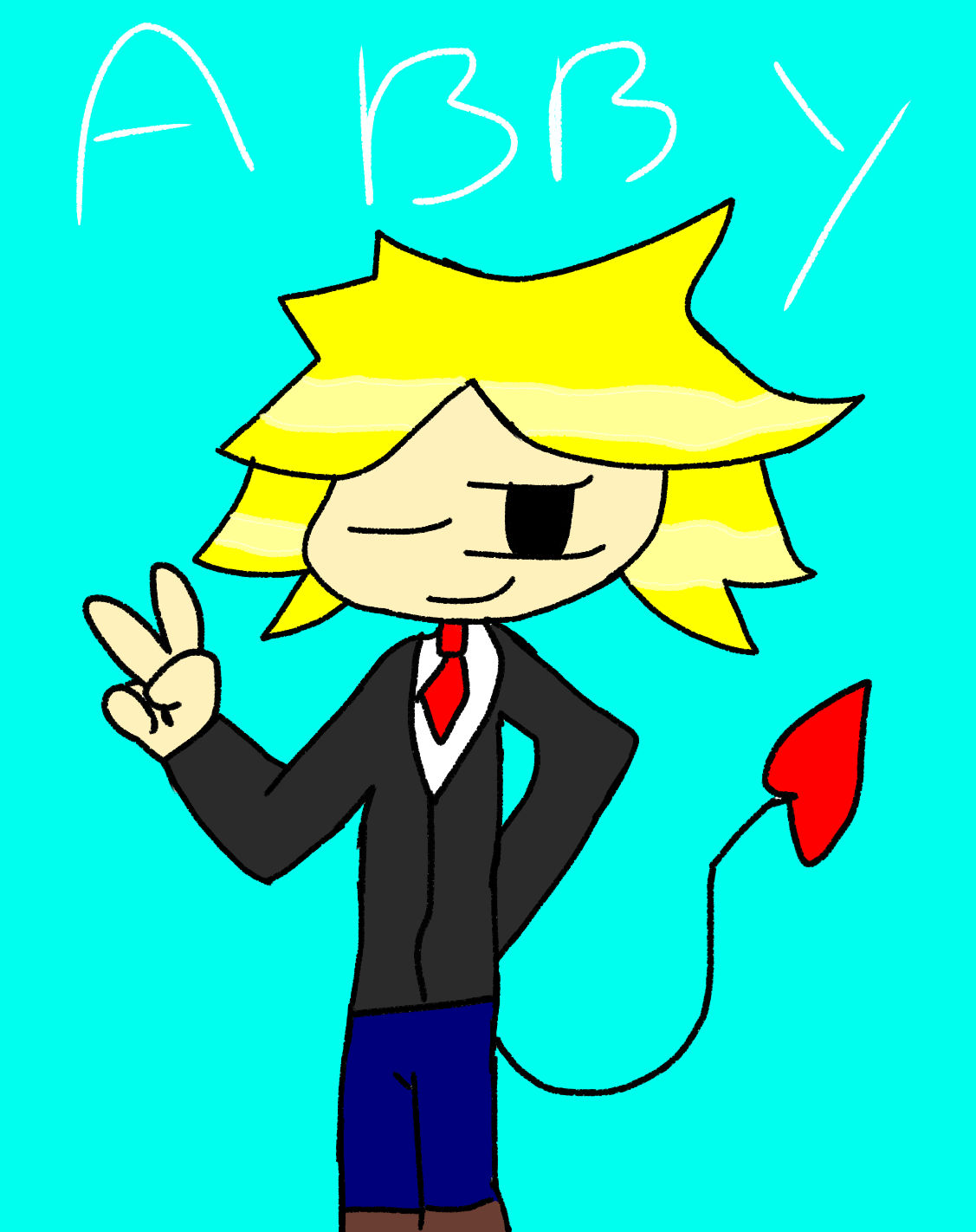 Abby=pixel art off - ibisPaint